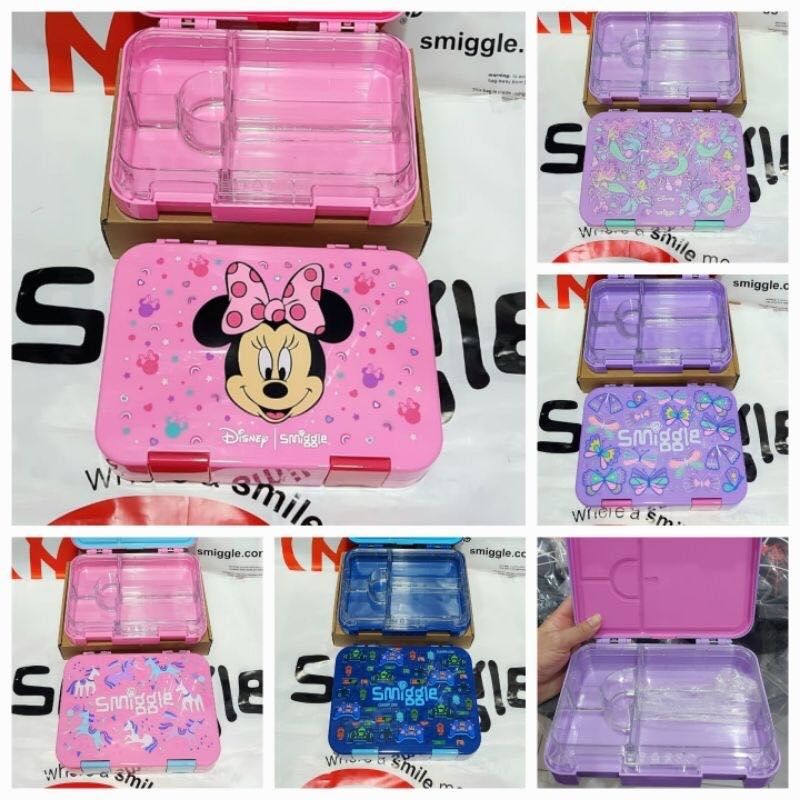 Smiggle Lunch Box Tempat Makan Viral, Kitchen & Appliances di Carousell