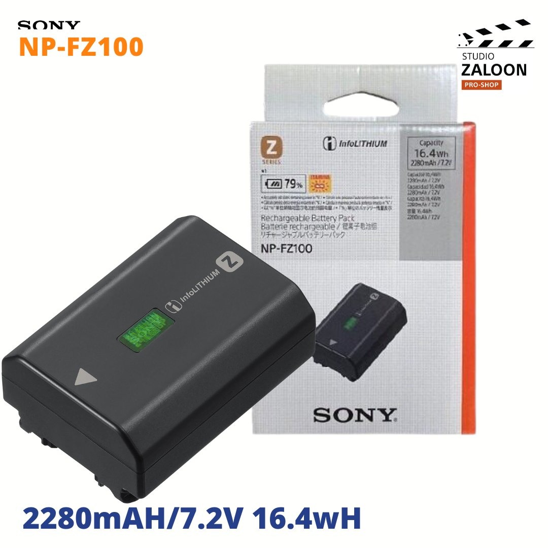 Sony NP-FZ100 Rechargeable Lithium-Ion Battery (2280mAh), Photography, Photography Accessories ...