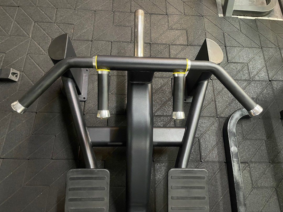 T bar row machine gym back rowing lat standing LF copy clone, Sports ...