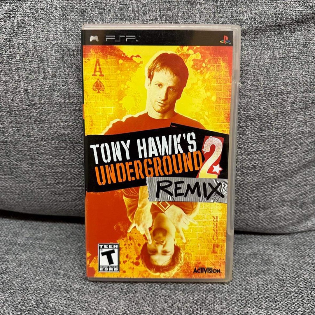 Tony Hawk Underground 2 Remix psp game, Video Gaming, Video Games ...