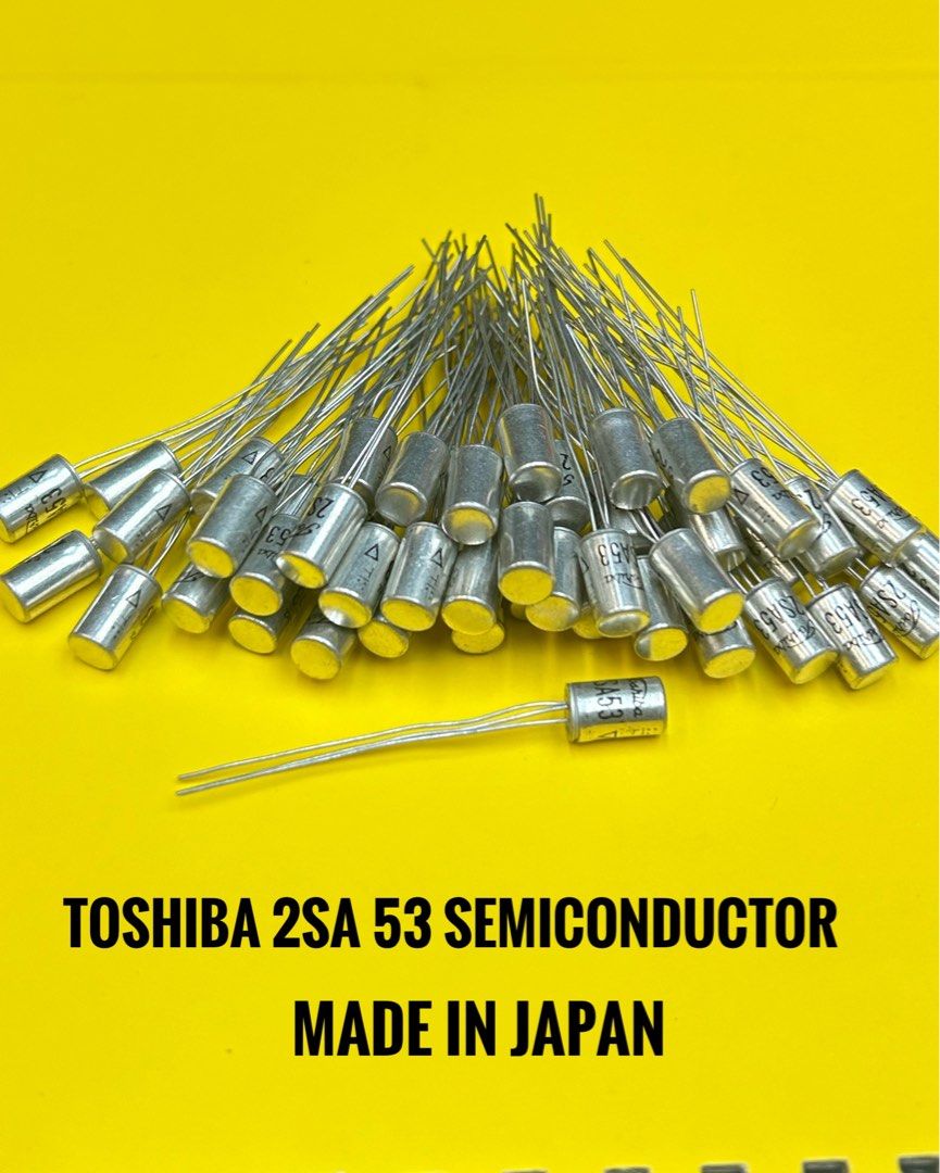 Toshiba 2SA 53 Transistor (NOS) $80 / 50Pcs, 電腦＆科技, 電腦周邊及配件, 其他 - Carousell