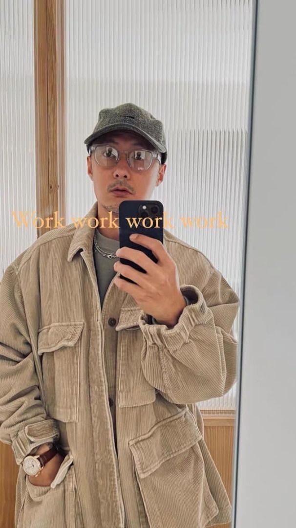 UNIQUE｜全新現貨 45折出清 MADNESS 21FW OVERDYED CORDUROY FIELD JACKET 重磅燈芯絨襯衫外套 米卡其 (售出), 他的時尚, 上衣與西裝, T ...