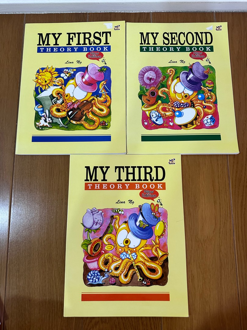 Used my first my second my third theory book by Lina ng, Hobbies & Toys ...