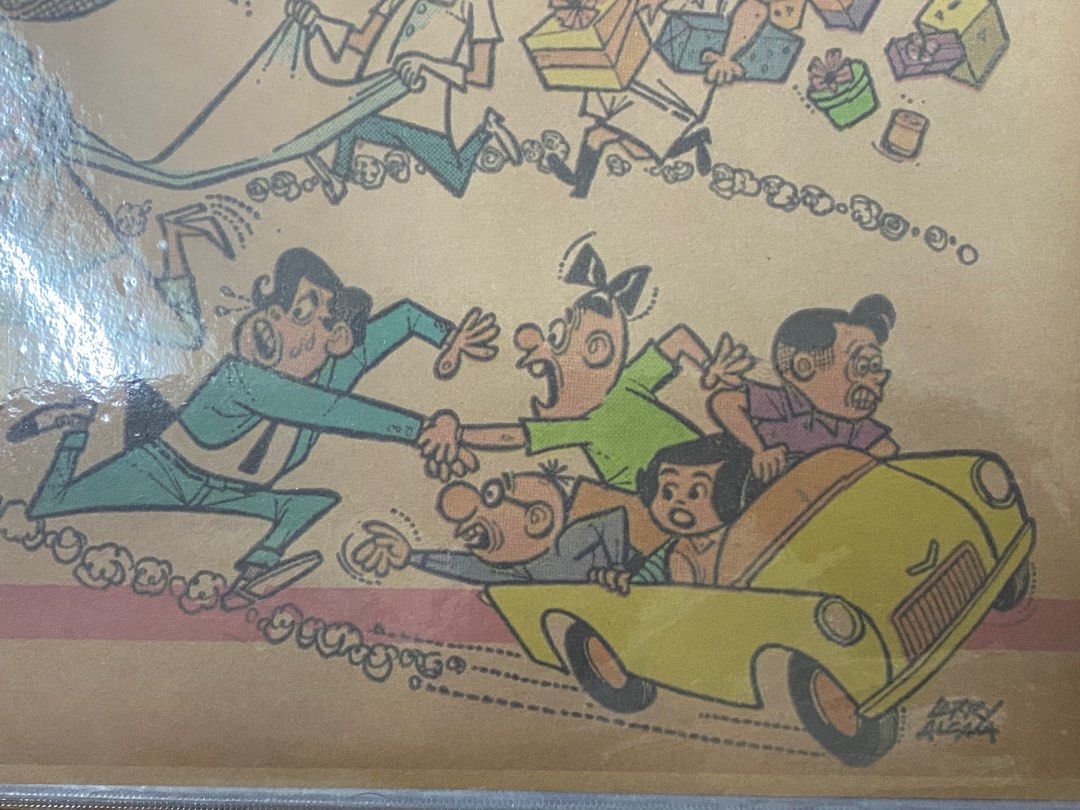 Vintage Antique Original Print - LARRY ALCALA National Artist for ...