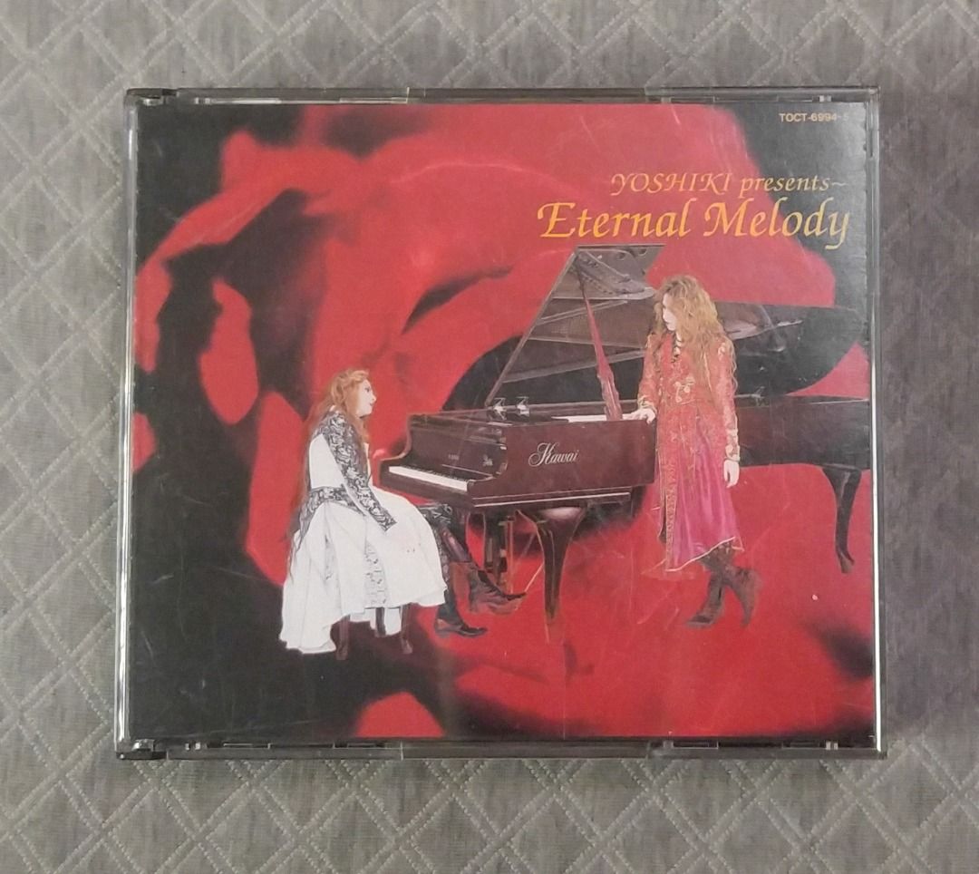YOSHIKI ( X JAPAN )- Eternal Melody 日版 二手專輯 CD, 書籍、休閒與玩具, 樂器、音樂相關, CD ...