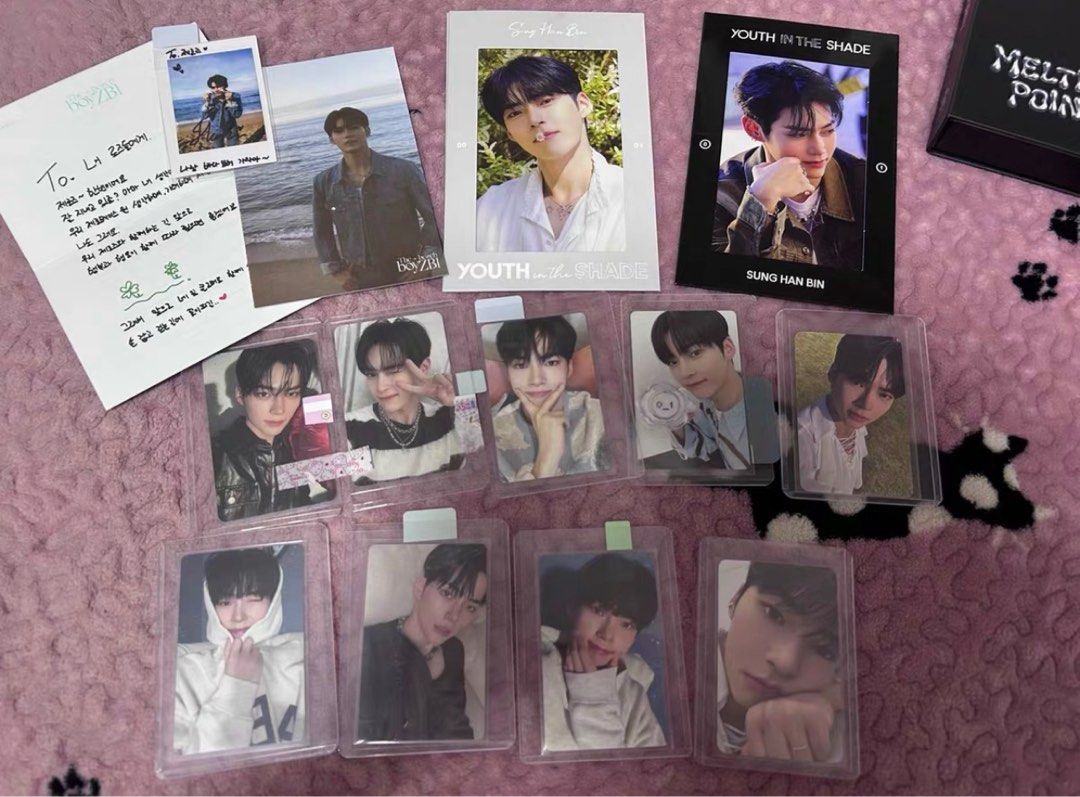 ZEROBASEONE ZB1 HANBIN POB PHOTOCARD PC SET, Hobbies & Toys ...