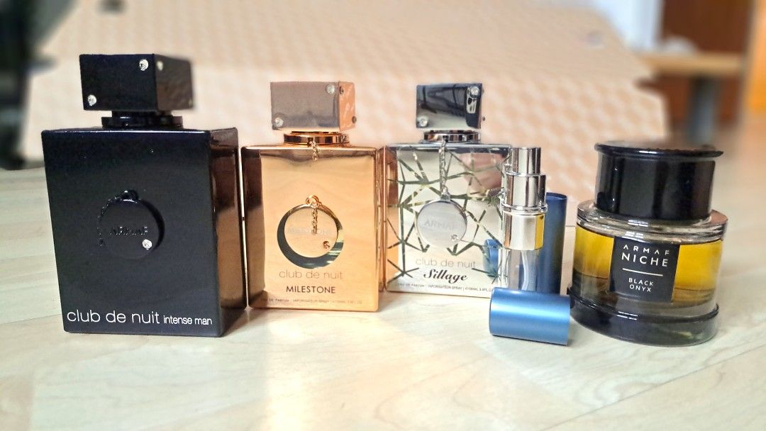 10ml Armaf decants: CDNI Club de Nuit Intense Parfum, CDN Milestone ...