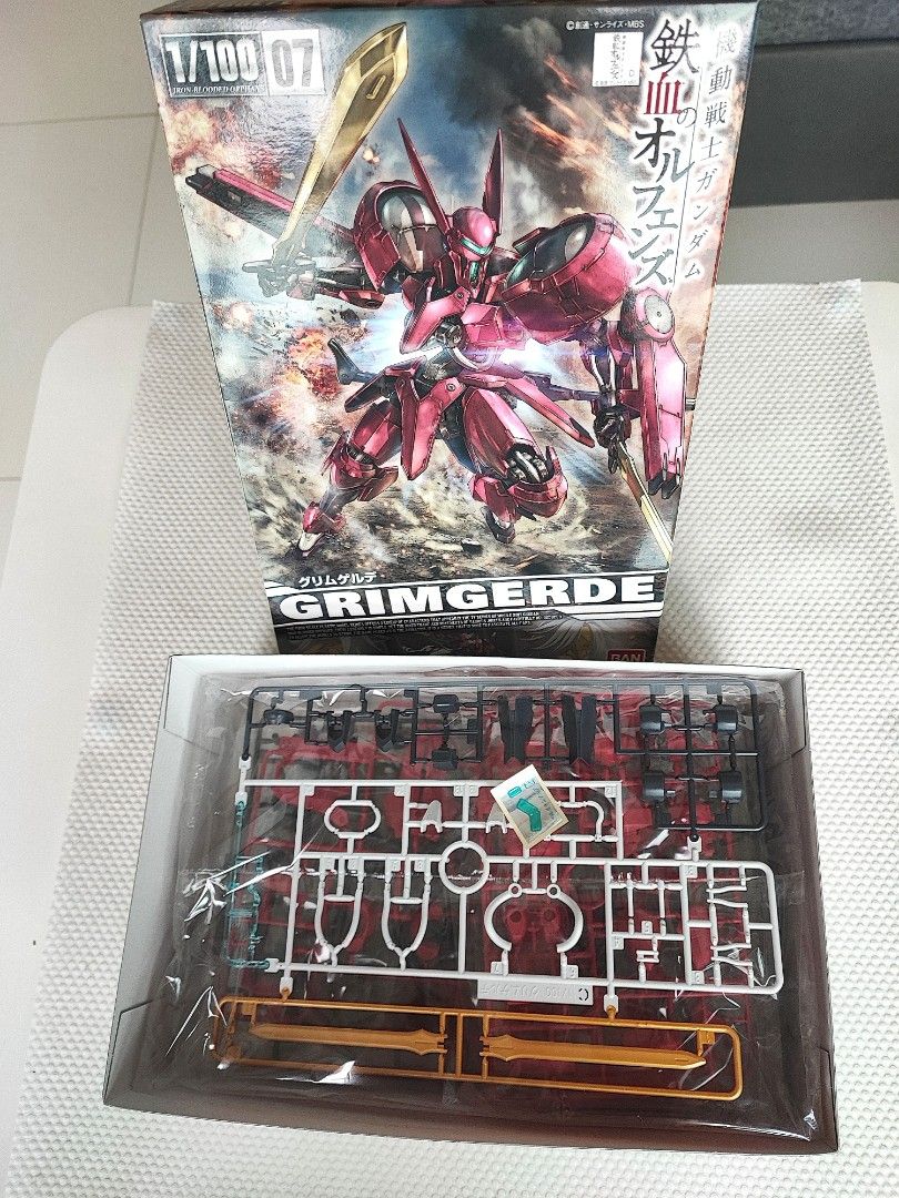 1/100 MG Gundam Grimgerde / Iron Blood Orphans / Bandai, Hobbies & Toys ...