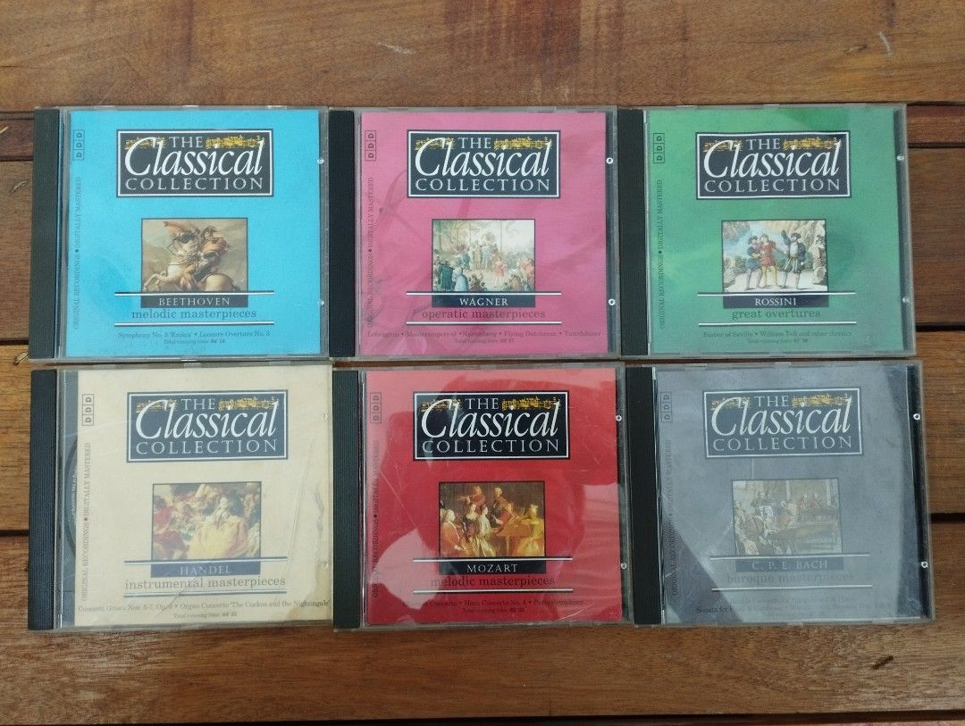 (12CD) The Classical Collection, Hobbies & Toys, Music & Media, CDs ...