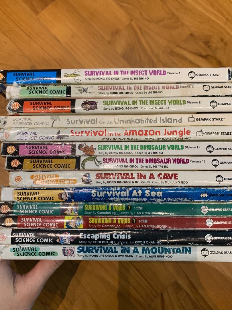 13 survival science comics, Hobbies & Toys, Books & Magazines, Children ...