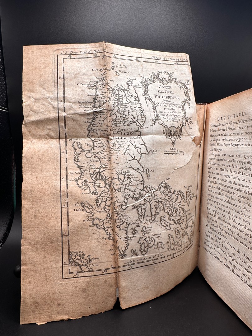 1780 Historical Voyages to Philippines and Moluccas by Prevost and La ...