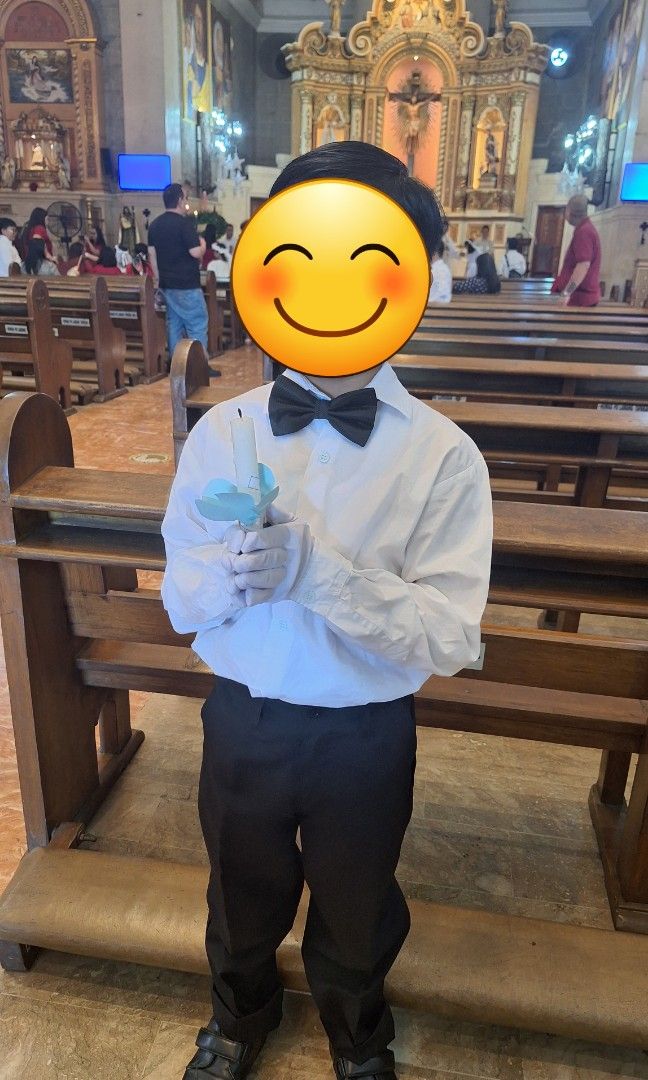 1st Communion Attire Set for Boys (SGSP School Pateros), Babies & Kids ...