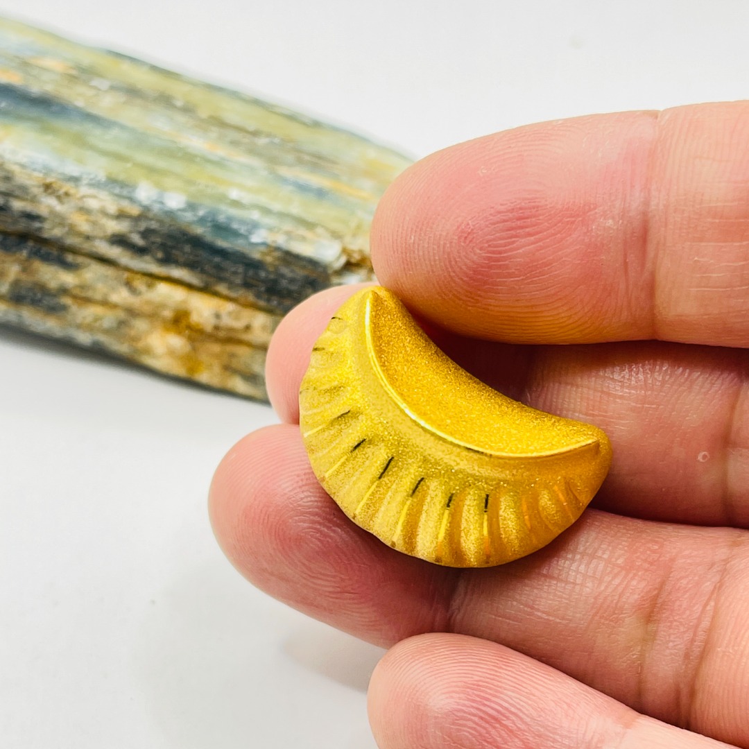 24K Real Gold Dumpling, Women's Fashion, Jewelry & Organizers, Precious ...