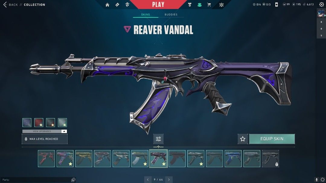 28 Premium skins Valorant account WITH LIMITED SKINS, Video Gaming ...