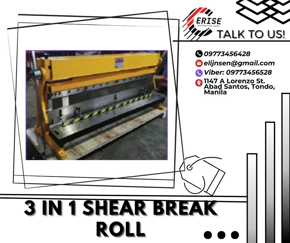3 IN 1 SHEAR BREAK ROLL, Commercial & Industrial, Construction ...