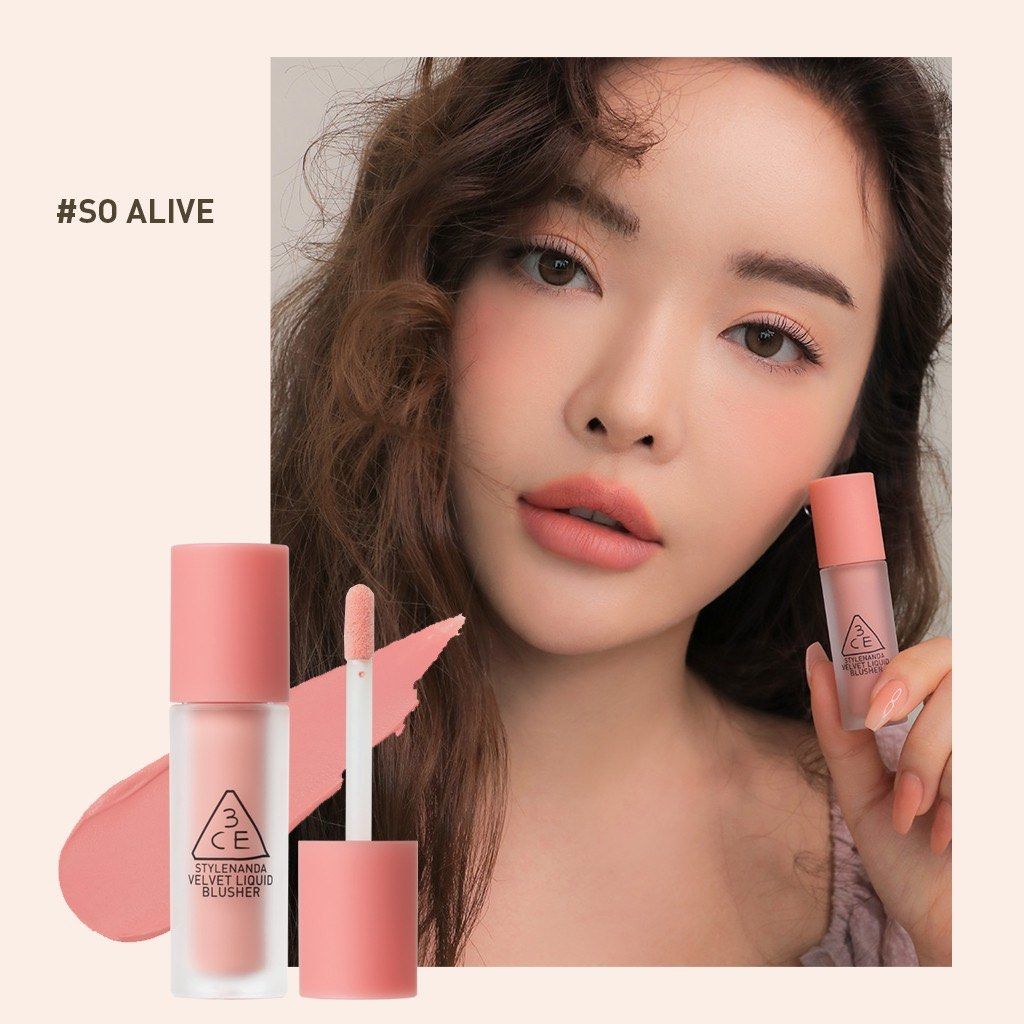 3CE Velvet Liquid Blusher 3.4g | 3CE Official Store, Beauty & Personal ...
