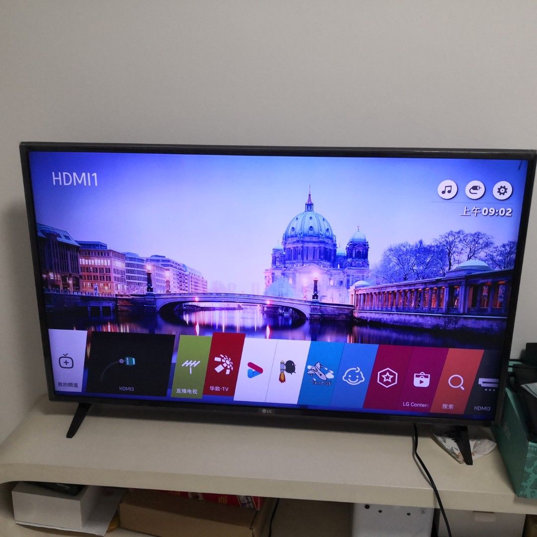 43 inch LG 4K mark TV, TV & Home Appliances, TV & Entertainment, TV on ...