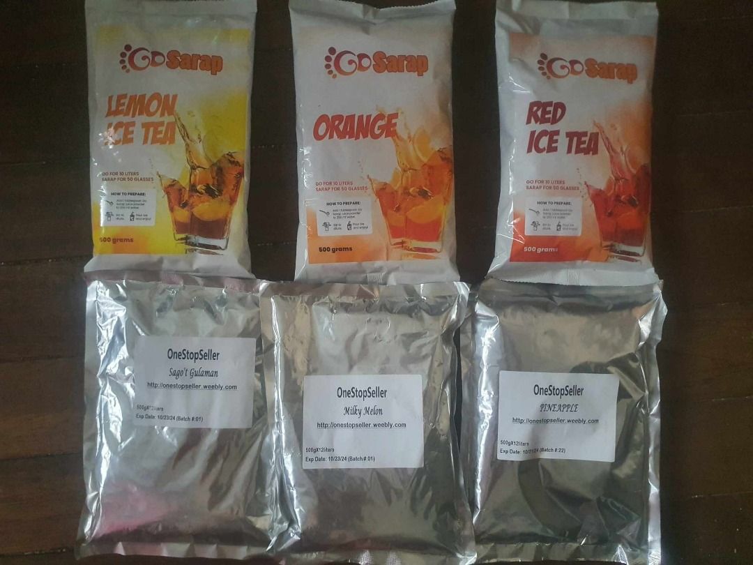 500grams House Blend Iced Tea Powder / Lemon Iced Tea Powder / Red Iced ...