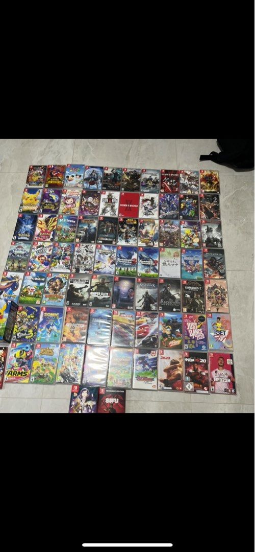 80+ Nintendo switch/lite games - Mario Zelda Pokemon dragon ball ...