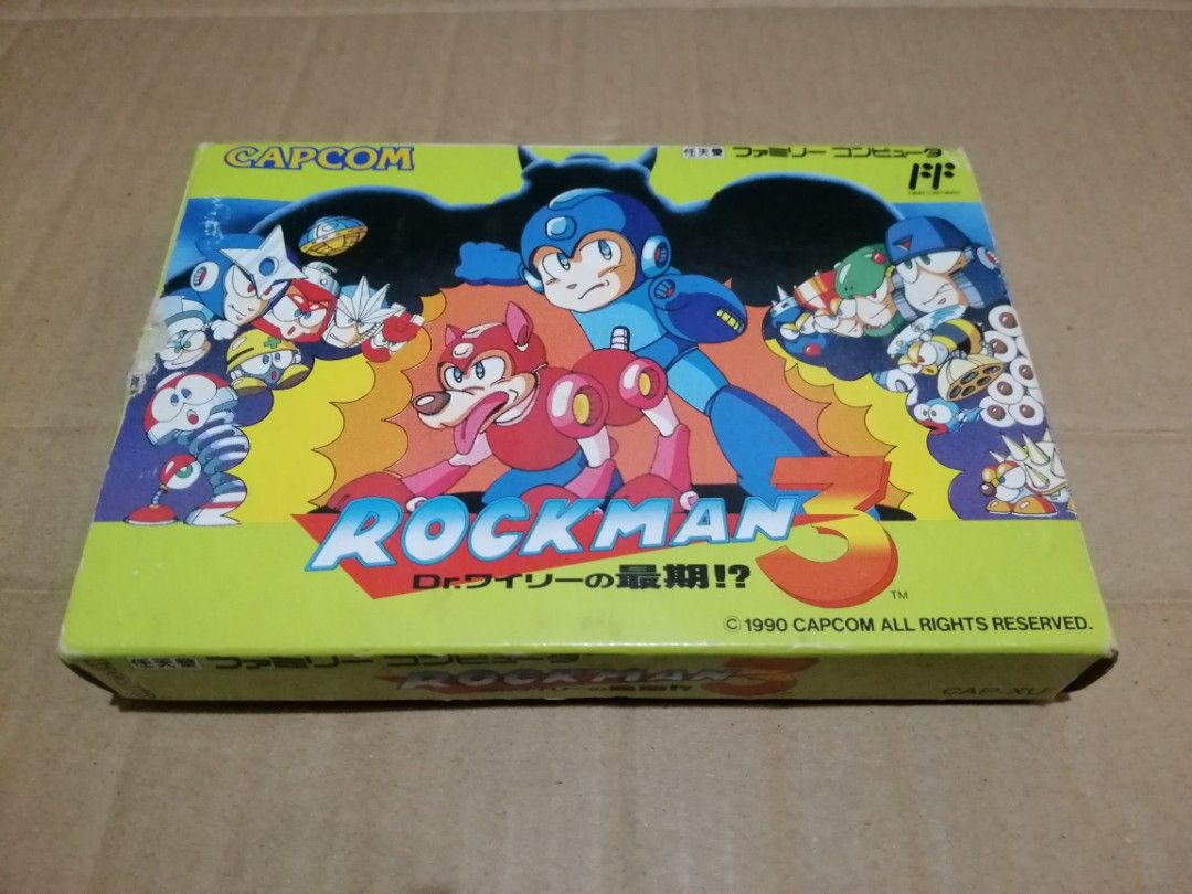 懷舊 絕版 CAPCOM 任天堂 NINTENDO 紅白機 FC FAMICOM FAMILY COMPUTER 日本原裝正版 遊戲 盒帶 ...