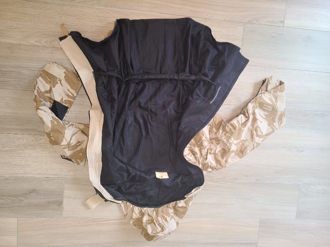 英軍沙漠迷彩生化核外套 BRITISH ARMY DDPM NBC JACKET 180/100, 男裝, 外套及戶外衣服 - Carousell