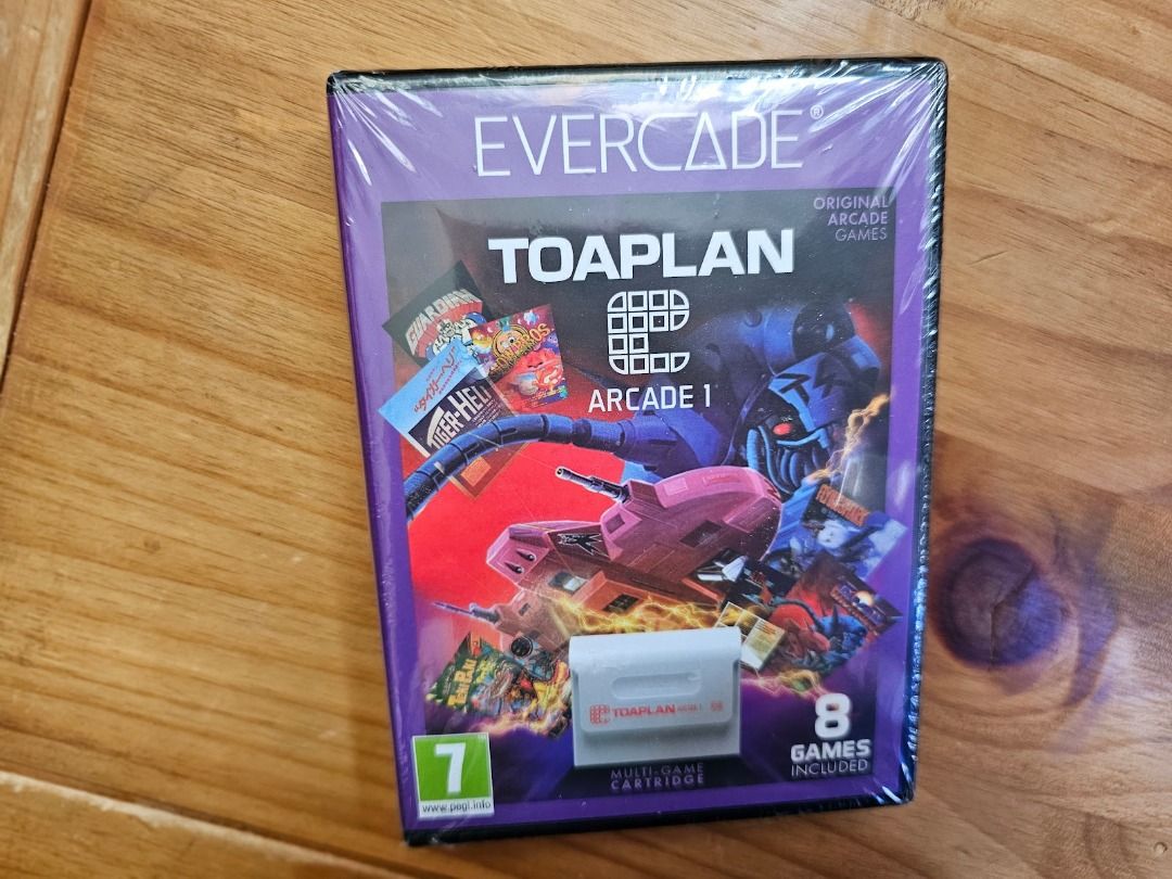 全新 Evercade Toaplan Arcade 1 遊戲合集(入面共有8隻遊戲), 電子遊戲, 電子遊戲, 其他 - Carousell