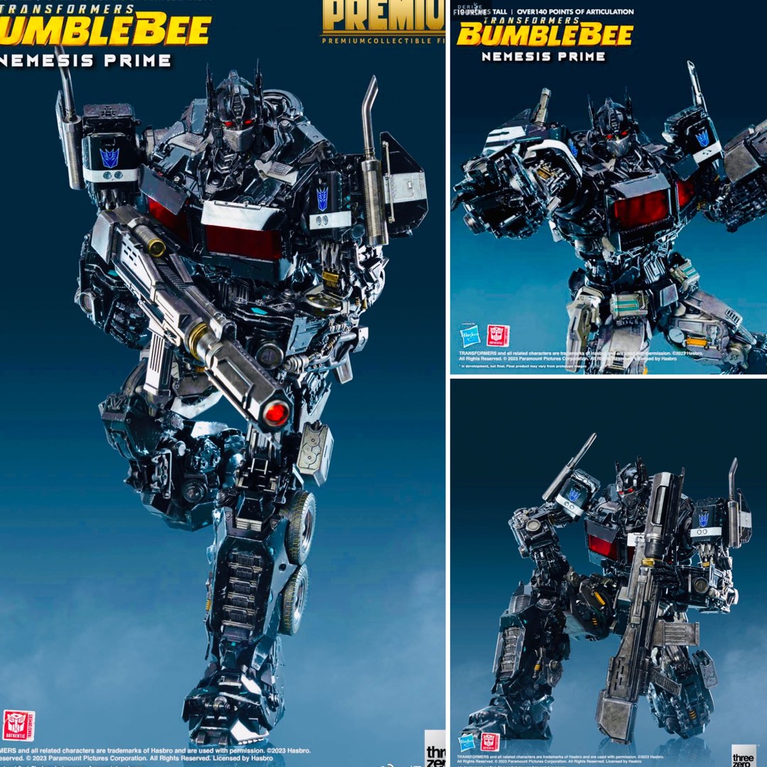 全新啡盒末開 Threezero 3A 變形金剛 暗黑柯柏文 Transformers PREMIUM scale Nemesis Prime ...