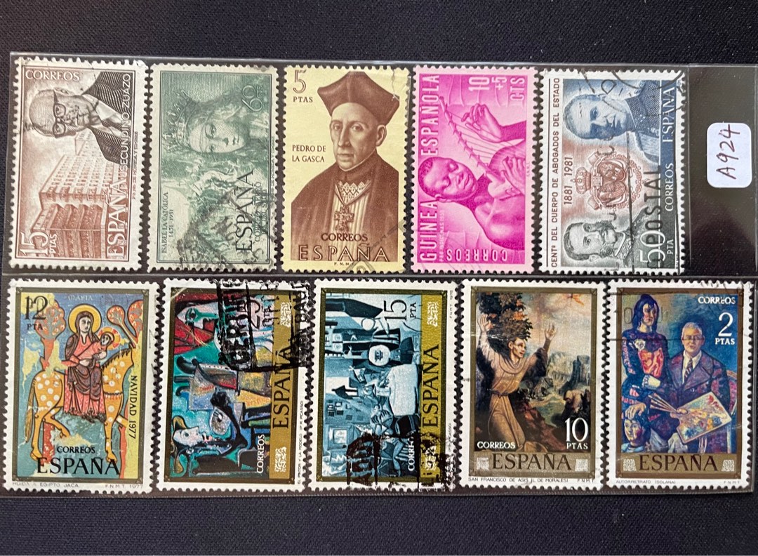 A924 - Europe Spain Famous People, Queen, Architectures, Buildings ...