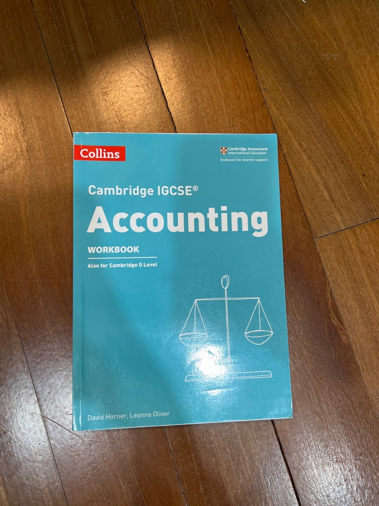 Accounting IGCSE workbook, Hobbies & Toys, Books & Magazines, Textbooks ...