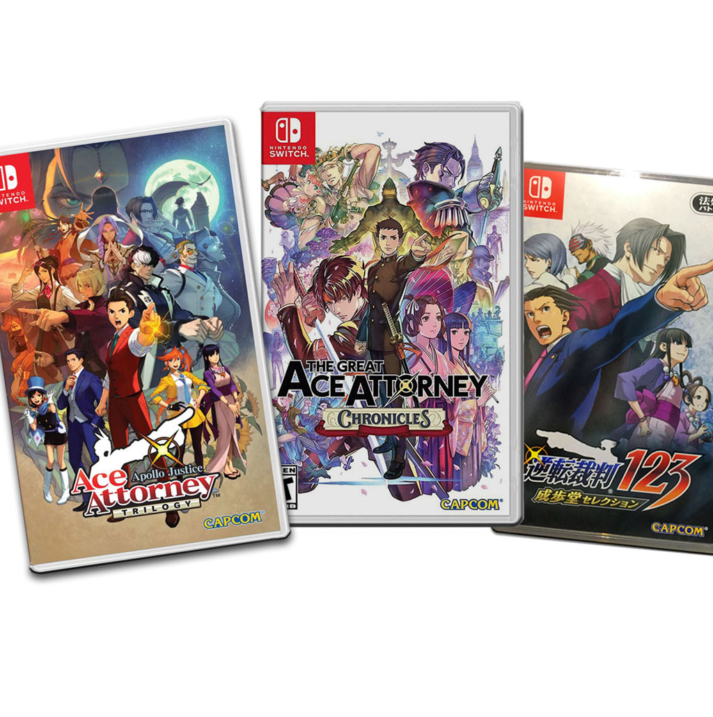 Ace Attorney Triple Pack + Bonus, Video Gaming, Video Games, Nintendo ...