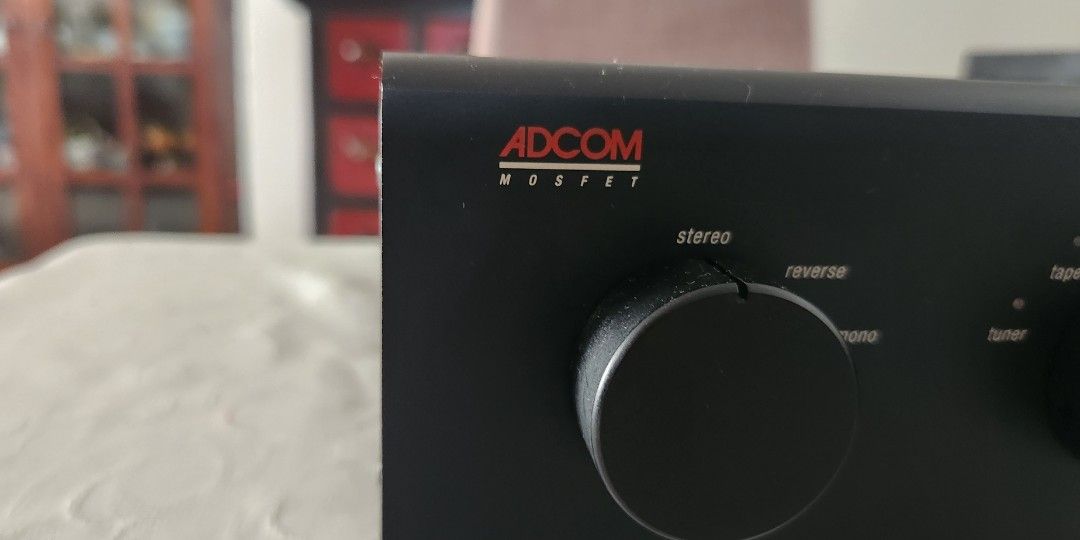 Adcom GFP 750 active and passive MOSFET preamplifier, Audio, Soundbars ...