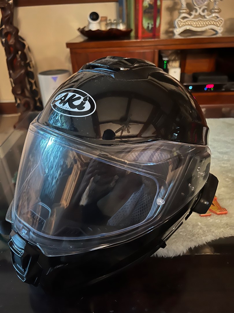 AKI MODULAR HELMET SIZE M, Motorcycles, Motorcycle Apparel on Carousell