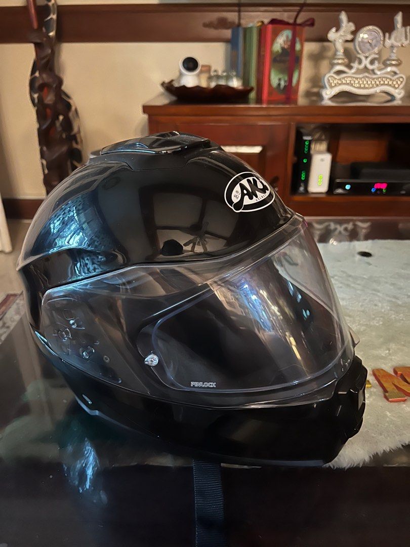 AKI MODULAR HELMET SIZE M, Motorcycles, Motorcycle Apparel on Carousell