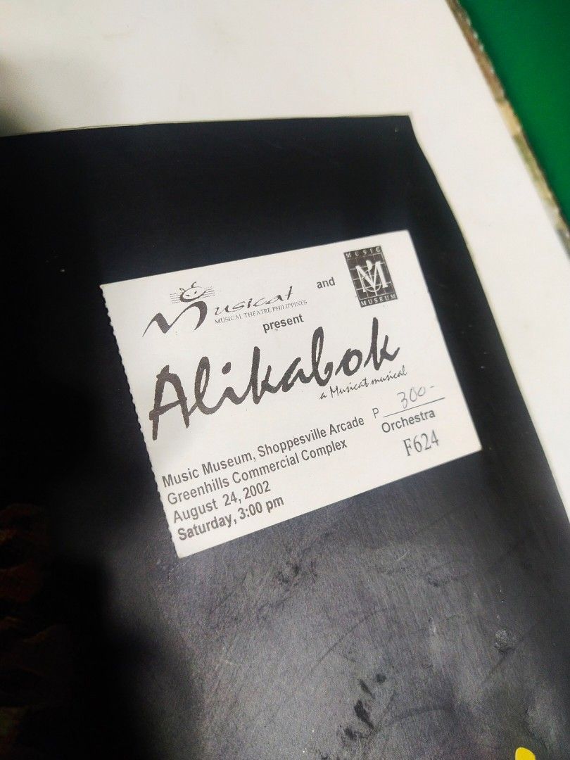 "ALIKABOK"---A Musicat Musical/Programme Souvenir/yr.2002/Very Rare ...