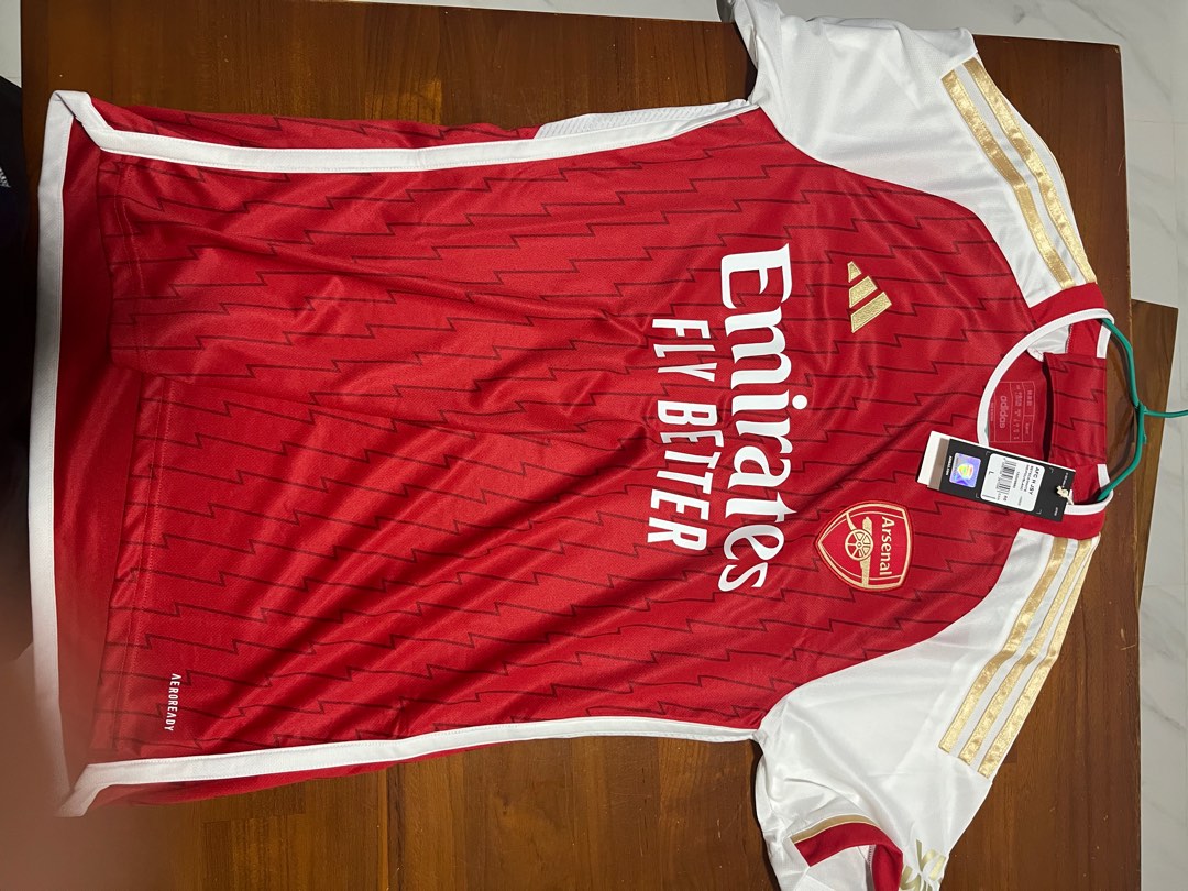 Arsenal Home Jersey 23/24, Men's Fashion, Tops & Sets, Tshirts & Polo ...