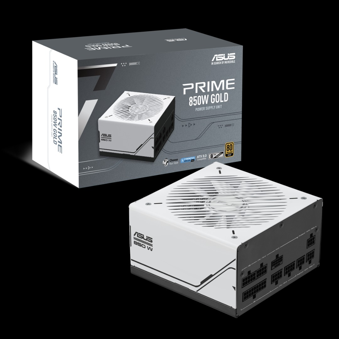 ASUS Prime 850W Gold PSU/ASUS Prime Gold is compliant with ATX 3.0 ...