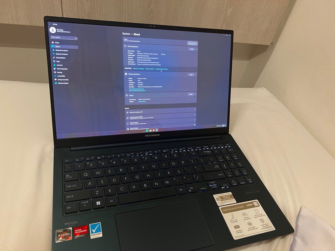 Asus Zenbook 15 OLED UM3504, Computers & Tech, Laptops & Notebooks on ...