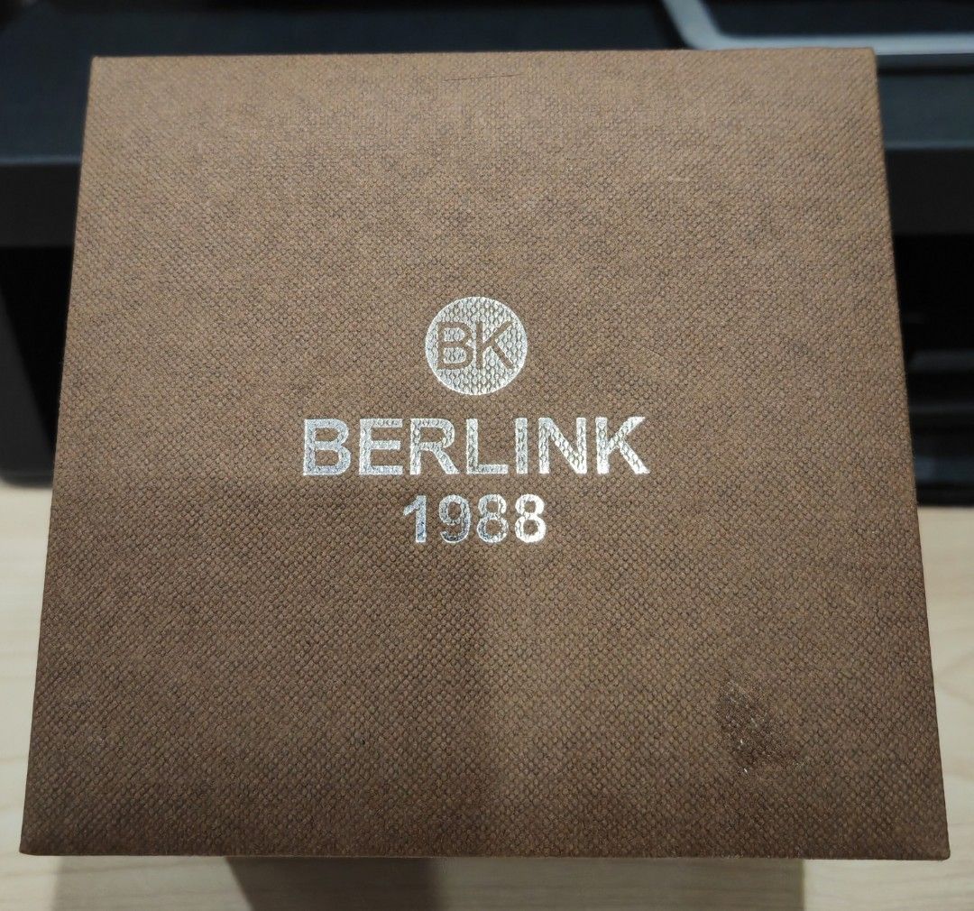 Authentic Berlink Swiss Men Watch. Come with full box and 1 year ...