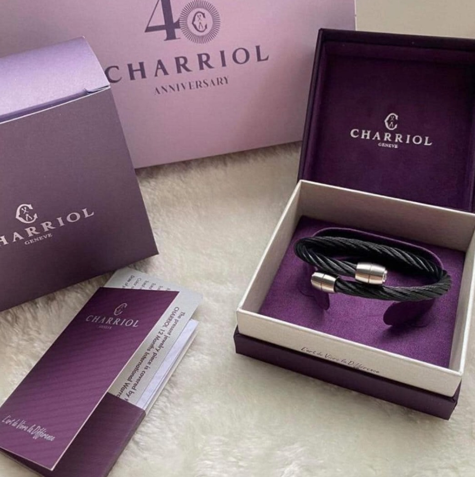 Authentic Charriol Bangle Large, Women's Fashion, Jewelry & Organizers ...
