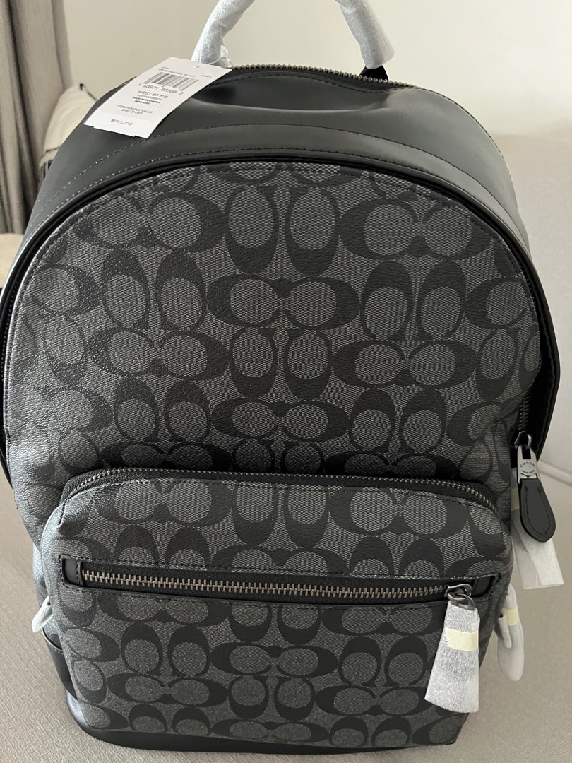 Authentic Coach Men Charter Backpack, Men's Fashion, Bags, Backpacks on ...