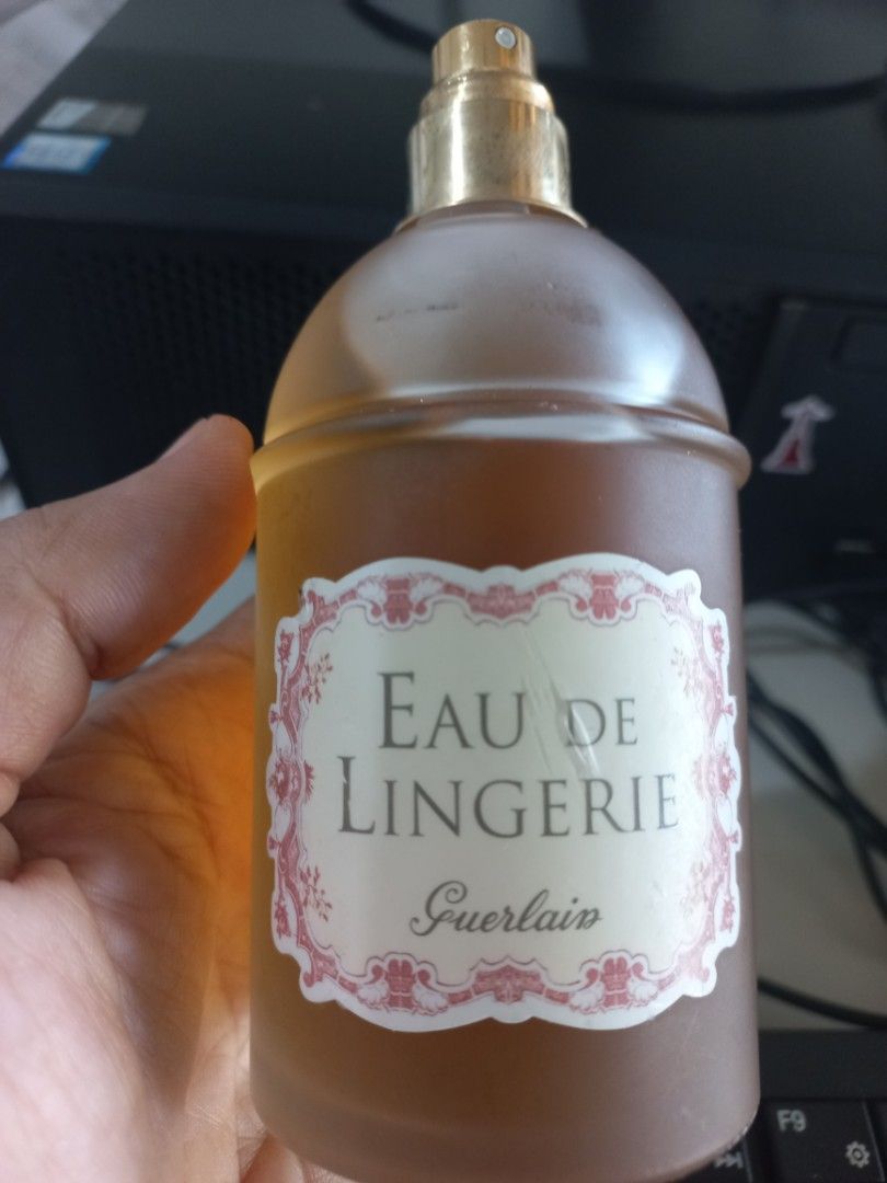 Authentic Guerlain Eau de Lingerie perfume (preloved no cap), Beauty ...
