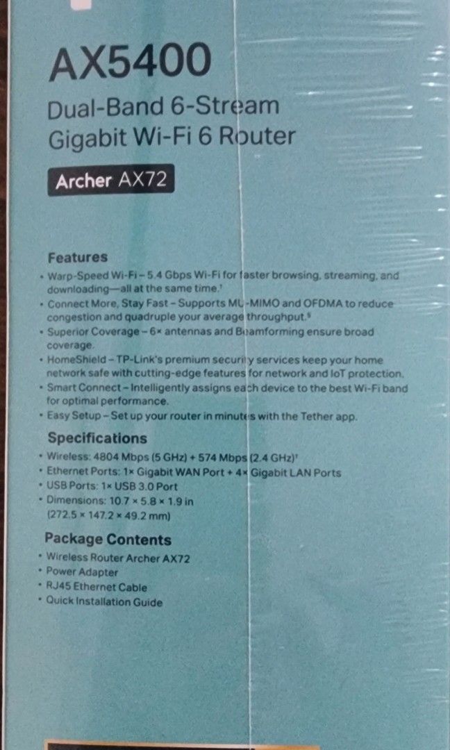 AX5400 router & mesh extender & singtel modem, Computers & Tech ...