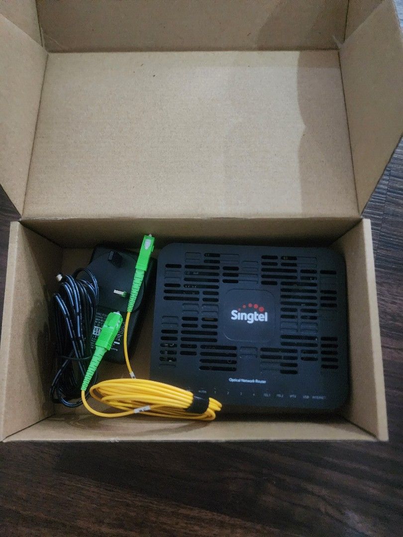 AX5400 router & mesh extender & singtel modem, Computers & Tech ...