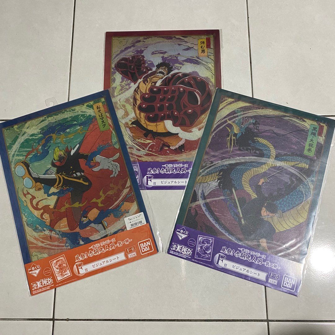 BANDAI Poster One Piece Combo, Hobbies & Toys, Books & Magazines ...