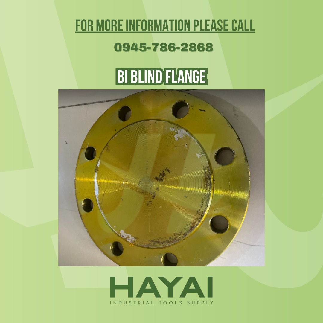 Bi Blind Flange, Commercial & Industrial, Industrial Equipment on Carousell
