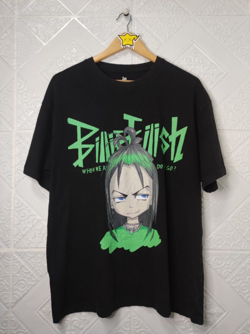 Billie ellish Shirt, Men's Fashion, Tops & Sets, Tshirts & Polo Shirts ...