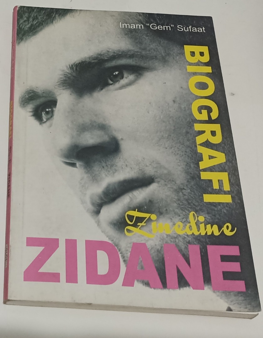 Biografi Zinadine Zidane, Buku & Alat Tulis, Buku di Carousell