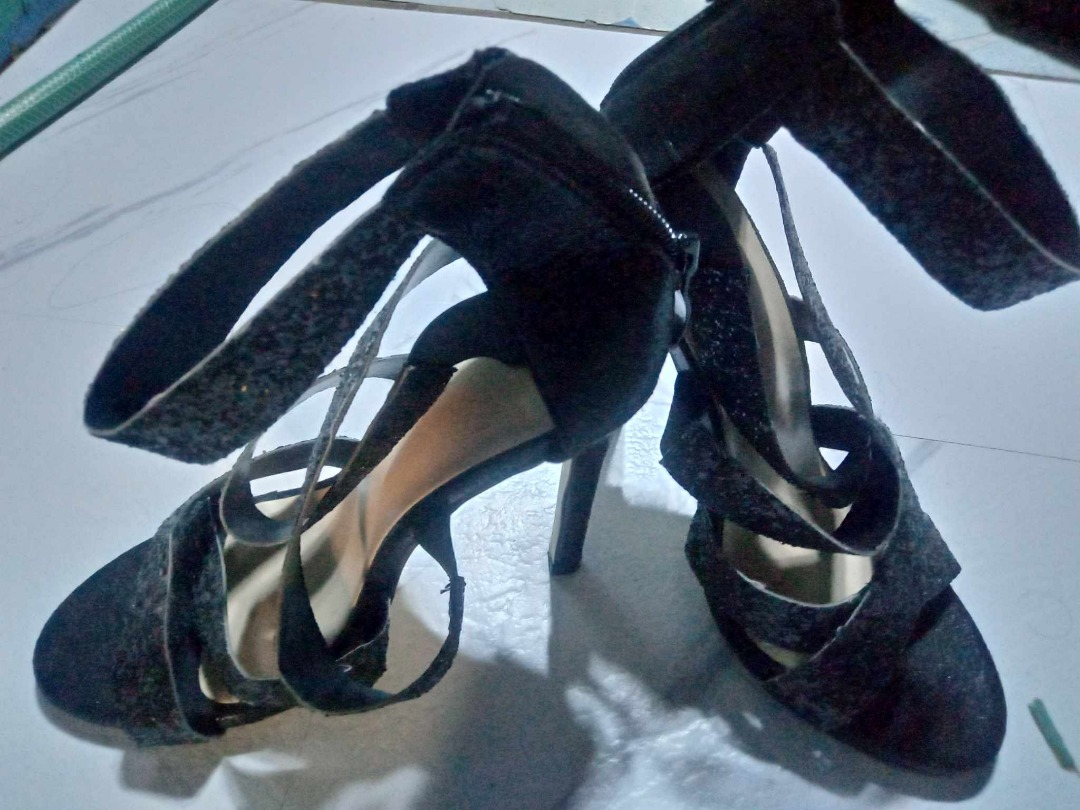 Black High Heels- 4 & half inches, Women's Fashion, Footwear, Heels on ...