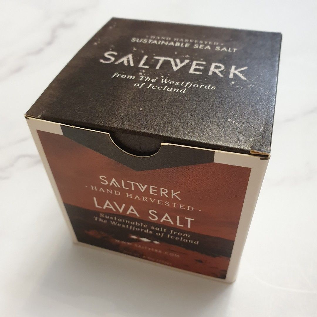 Saltverk Black Lava Salt Flakes Sustainable Sea Salt from Iceland, Food ...