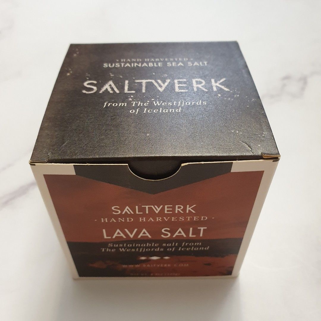 Saltverk Black Lava Salt Flakes Sustainable Sea Salt from Iceland, Food ...
